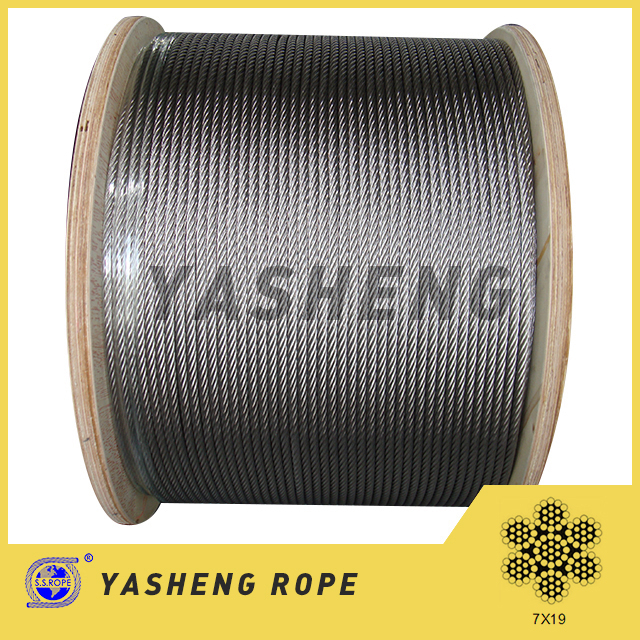7x19 Stainless Steel Wire Rope - Buy 7x19 Stainless Steel Wire Rope ...